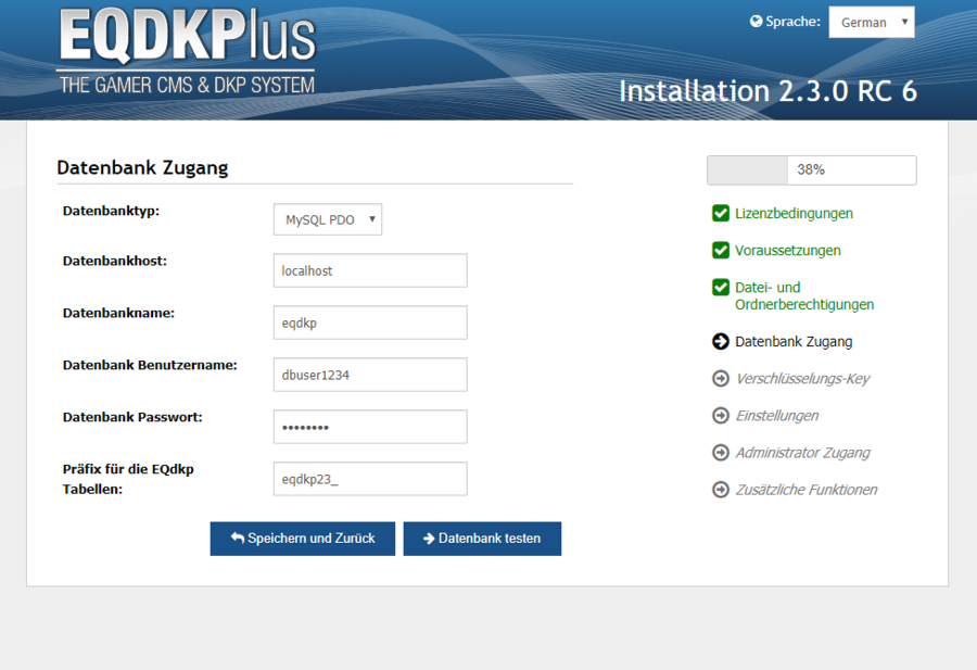 Installation/de - EQdkp Plus